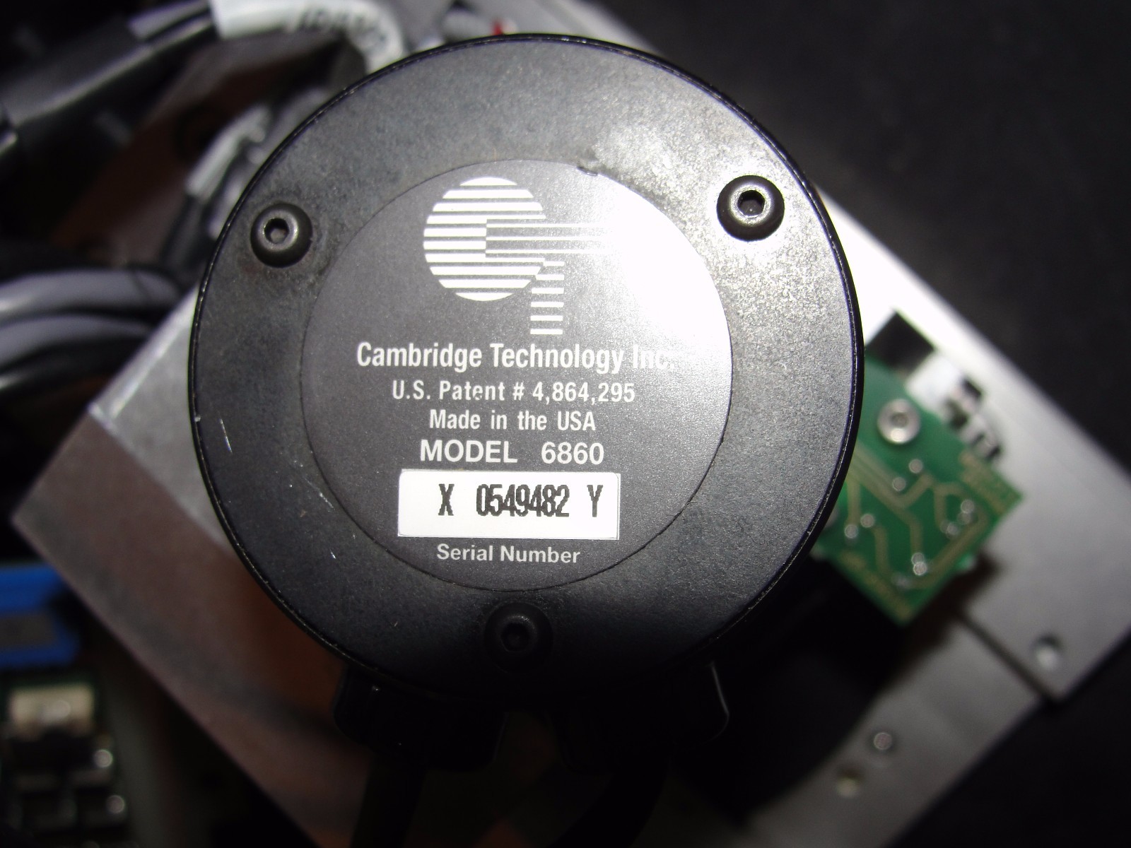 () Cambridge Technology Galvanometers 6860 6870 Scanning Laser for sale ...