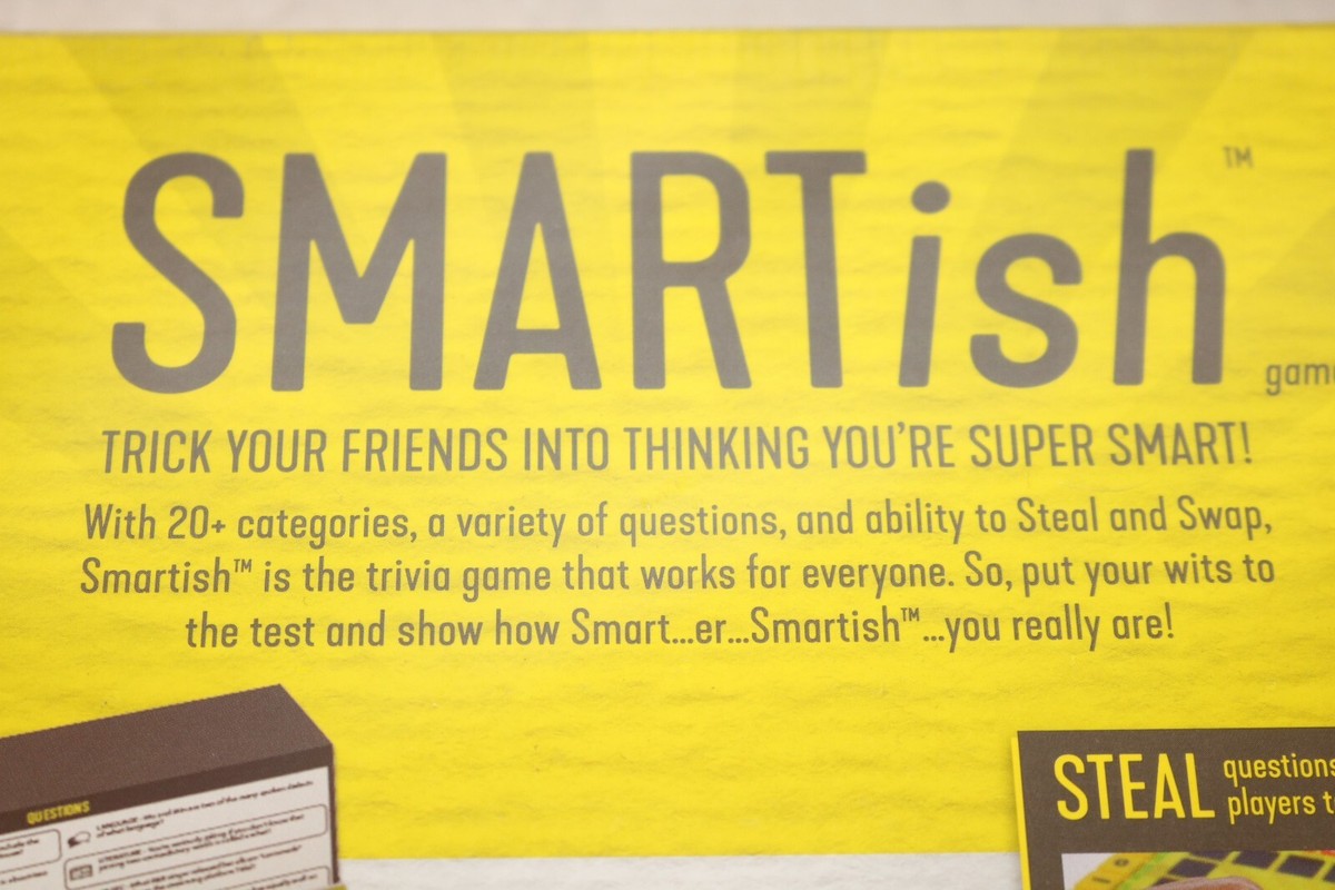 Juego De Mesa Cine Mattel Games Smartish Trivia - Juego De Mesa Board ...