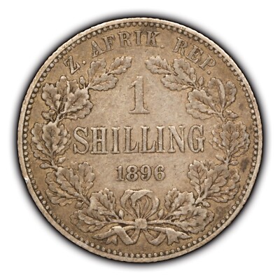 1896 South Africa 1 Shilling - KM5 - SKU-F3826 | eBay