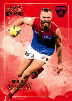 New 2020 MELBOURNE DEMONS AFL Card MAX GAWN Dominance | eBay