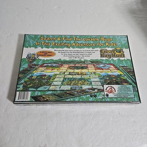 Games to Remember ©2006 THE GREAT BUG HUNT Board Game Sealed New! | eBay