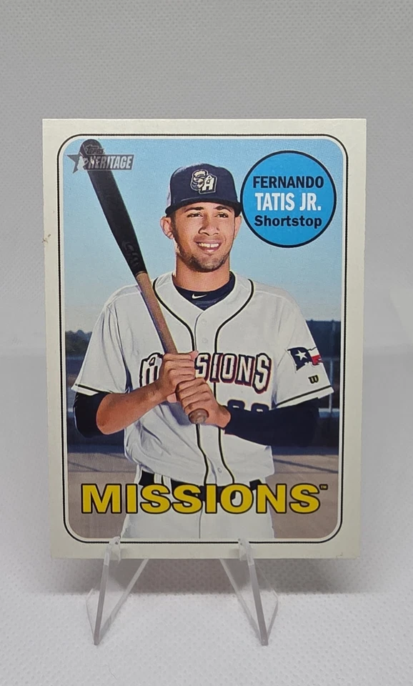2018 Topps Heritage Minor League Edition - Fernando Tatís Jr. #100 for ...