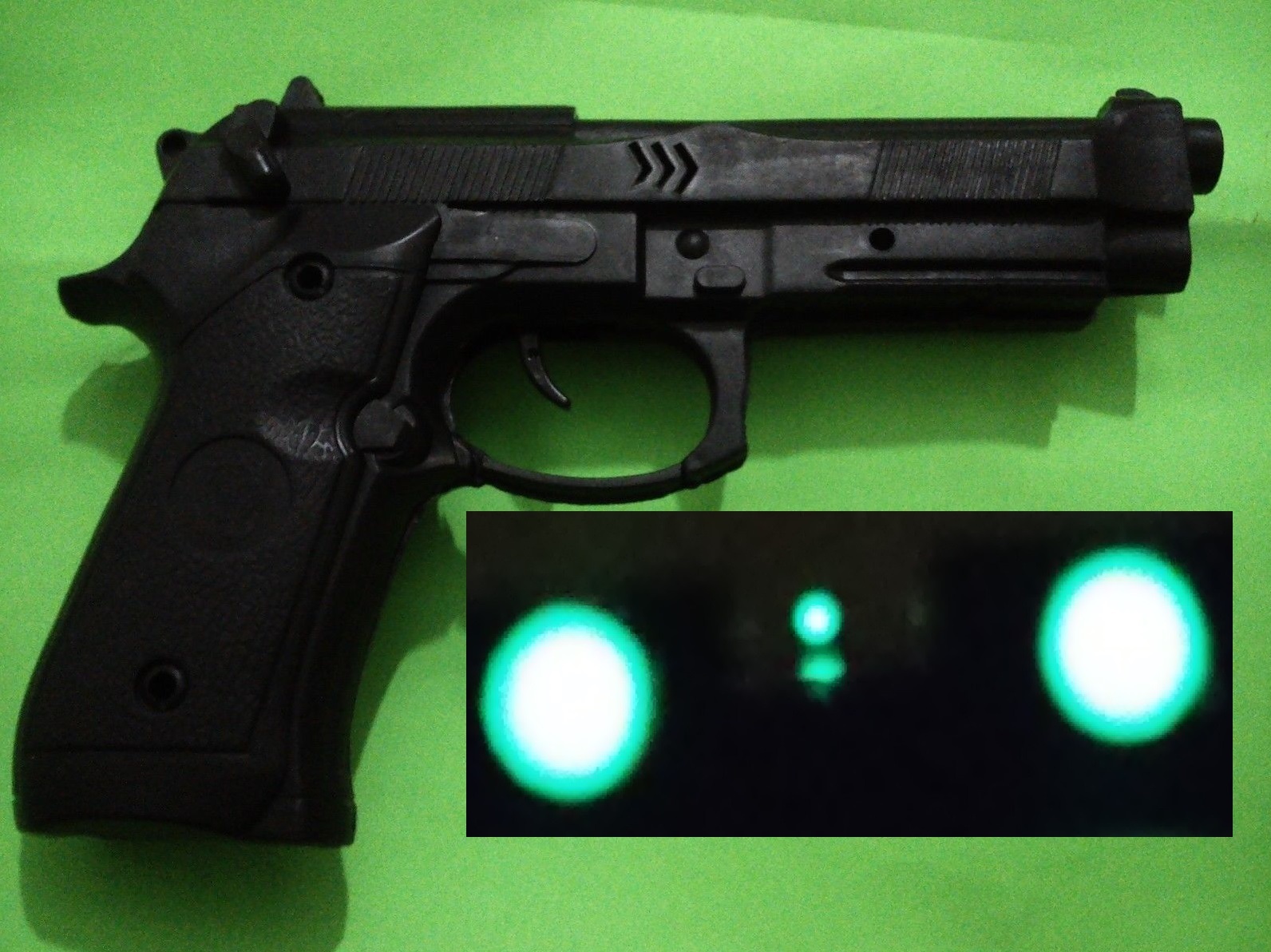 M9 plastic safe toy gun beretta m92f prop drama party hit cosplay ...