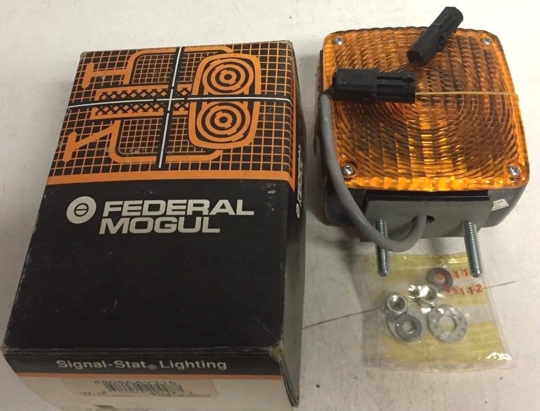 SIGNAL-STAT LIGHTING 4805AAY115, 2 STUD MOUNT, AMBER BOTH SIDES | eBay