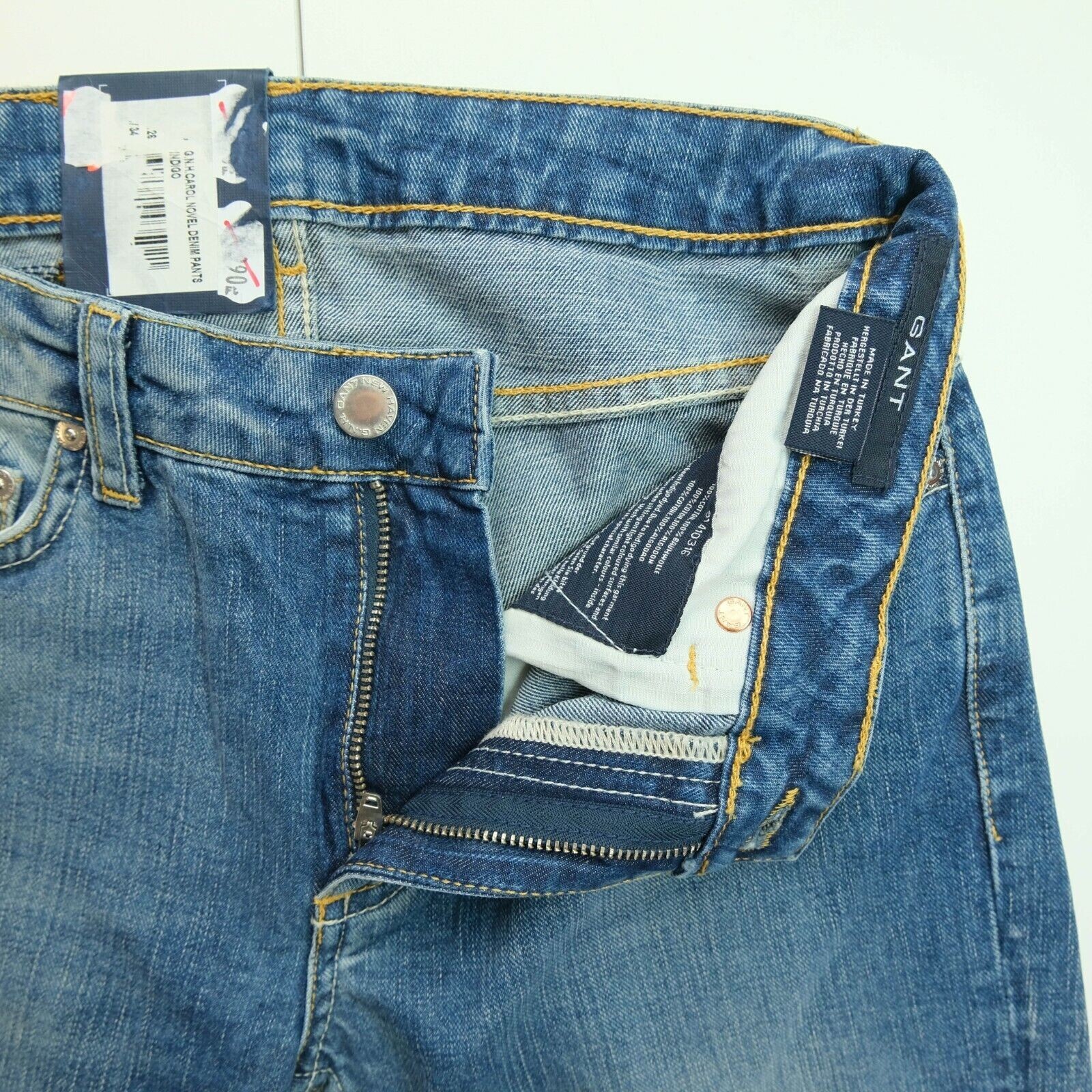 GANT CAROL Women Blue Regular Bootcut Fit Jeans Size W27 L34 | eBay