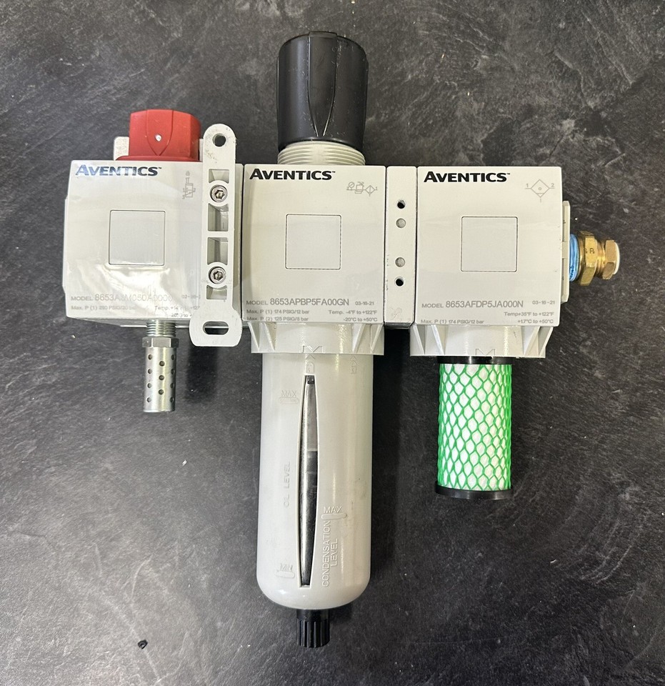 ASCO 8653APBP5FA00GN 175 PSI AIR REGULATOR With Filter And Lock Out | eBay