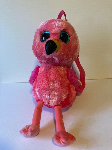 Ty Gilda the Flamingo Boo Back Pack 14" | eBay