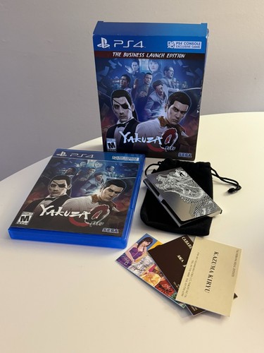 Yakuza 0 The Business Launch Edition PlayStation 4 COMPLETE PS4 | eBay