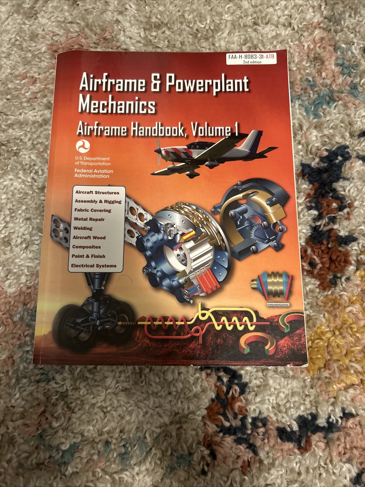 Airframe and Powerplant Mechanics Airframe Handbook, Volume 1 by ...