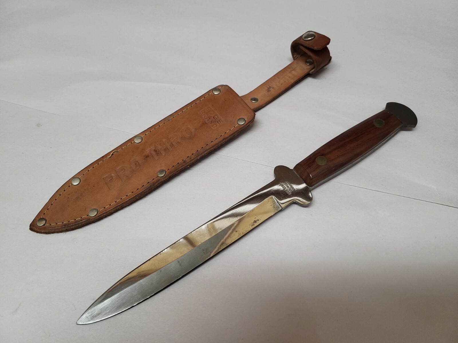 Vintage Edge Brand 403 Pro Thro Throwing Knife Solingen Germany with ...