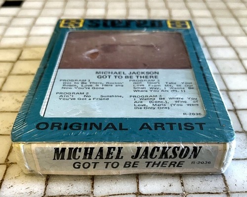 Michael Jackson Got To Be There 8 track tape SEALED | eBay