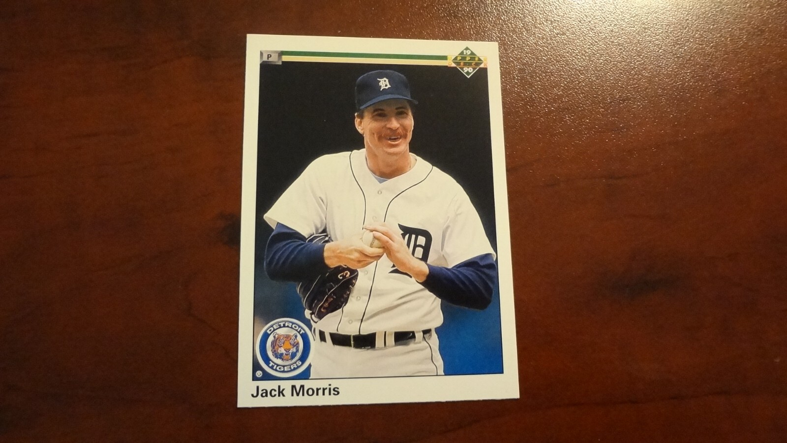 1990 UPPER DECK #573 JACK MORRIS BASEBALL CARD | eBay