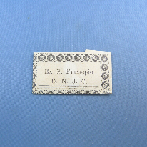 Antique Ex S. Praesepio DNJC Relic Reliquary | eBay