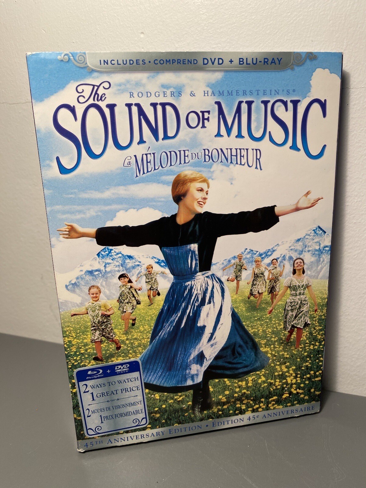 The Sound of Music 45th Anniversary Edition Movie Blu-ray DVD Clean ...