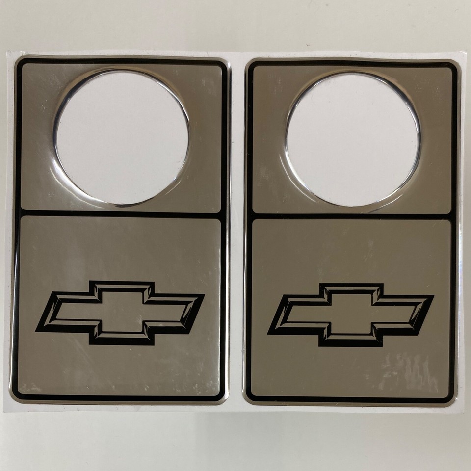 SS super sport Camaro truck nova chevelle Impala door key guard emblems ...