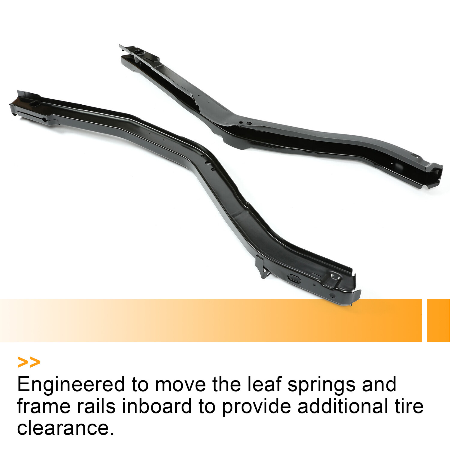 For 68-69 Chevy Camaro, Pontiac Firebird Rear Frame Rails Driver ...