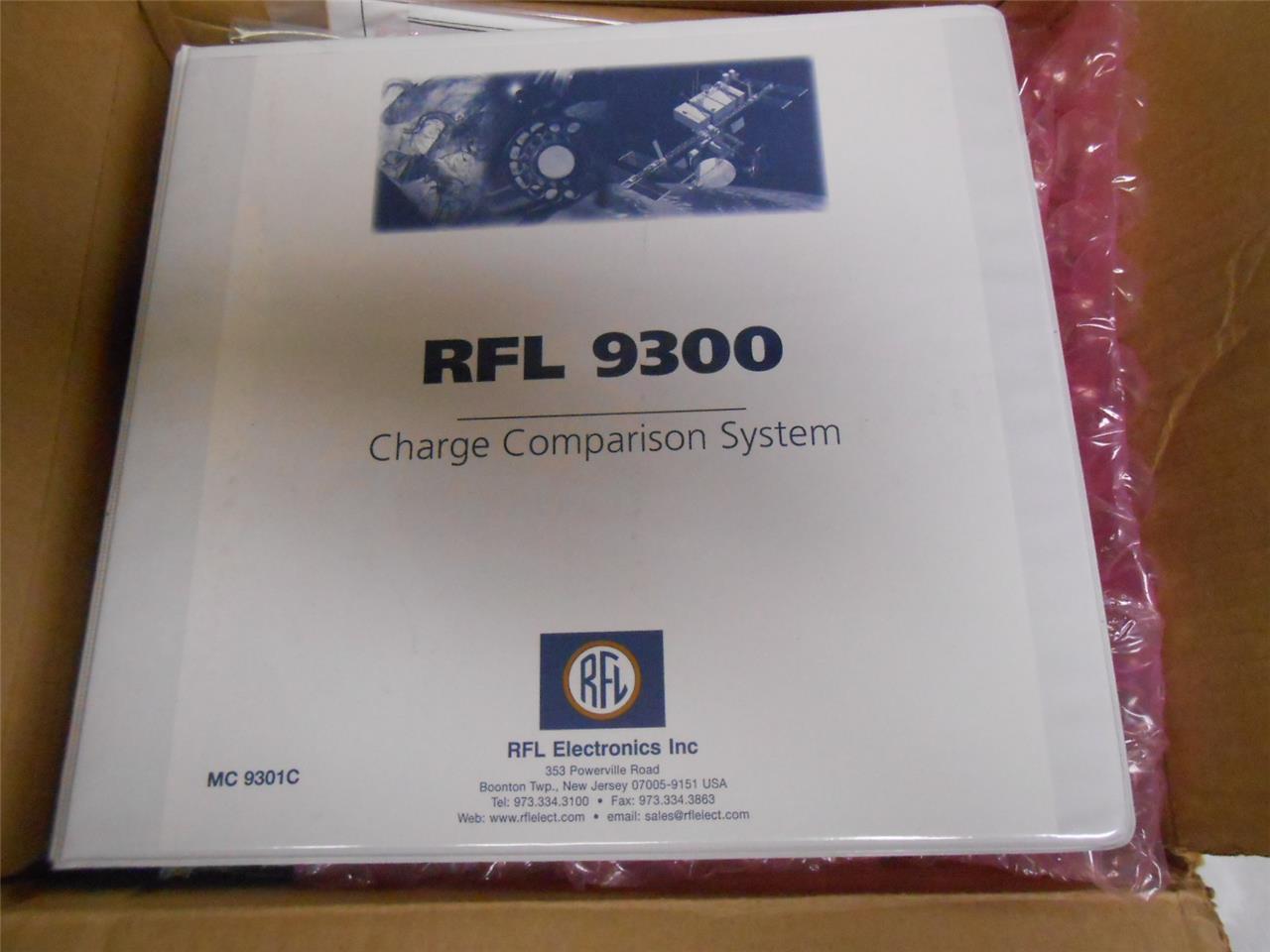 RFL 9300 Charge Comparison System mc 9301C Manual | eBay