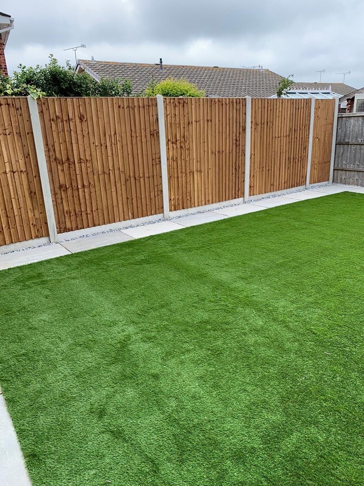 CONCRETE FENCE POSTS (Steel Reinforced) | eBay UK