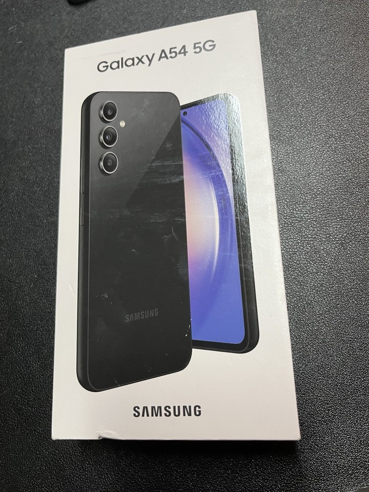 Samsung Galaxy A54 5G 128GB Black UNLOCKED - NEW In The Box | eBay