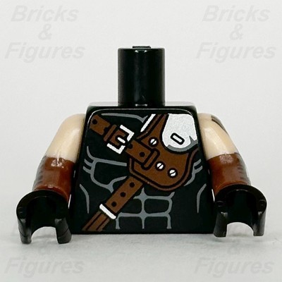 LEGO® Minifigure Torso Part Batman Shoulder Plate Armour Crossbelt ...