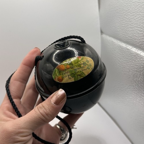 Antique Victorian Ebonized Friendship Mauchline Ware Treen String ...