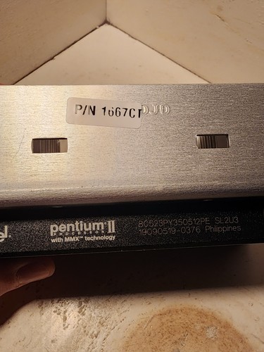 Intel Pentium II 350MHz SL2U3 CPU Slot 1 | eBay
