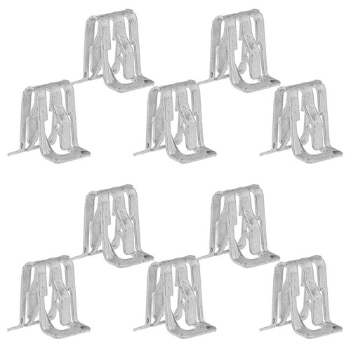 10 Pcs Metal Panel Clips Automotive Automobile Interior Car Retainer ...