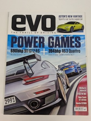 Evo Magazine #243 - February 2018 - 911 GT2 RS, RS3, i8, Continental GT ...