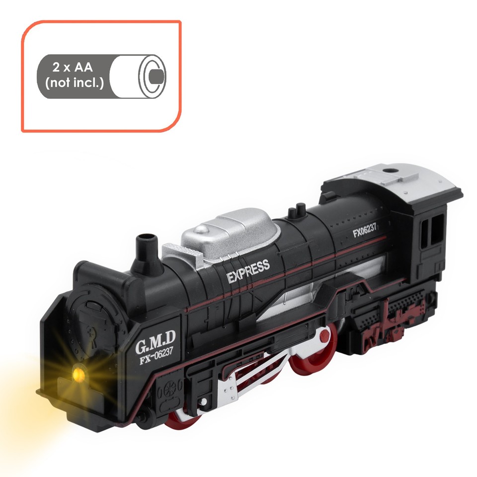 Kinder Spielzeug Eisenbahn elektrisch - 16 Teile - Zug Set mit Lok ...