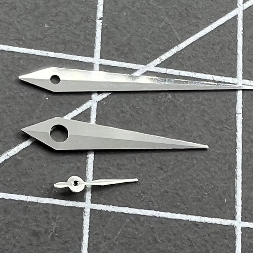 2 Sets/Pack Polished Silver Arrow Shape Hands Set for Miyota 1L45 ...