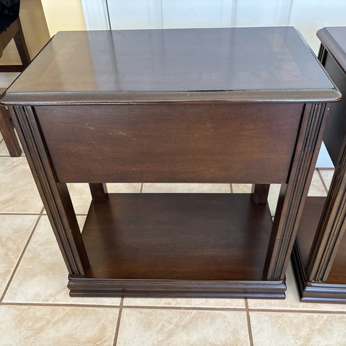 Pair Signature Design by Ashley Contemporary Breegin Chairside End ...