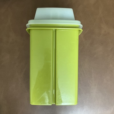 Vintage Tupperware Pickle Keeper Three Piece Set Avocado Green ...
