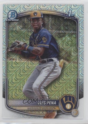 2025 Bowman Chrome Prospects Mega Box Mojo Refractor Luis Pena #BCP-38 | eBay