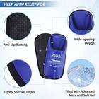 Foot Ice Pack Slippers for Plantar Fasciitis 2 Pack, Ice Pack for Feet ...