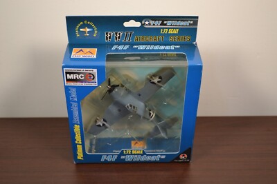 MRC Easy Model #37248 1:72 Scale F4F "WIldcat" Grey Platinum ...