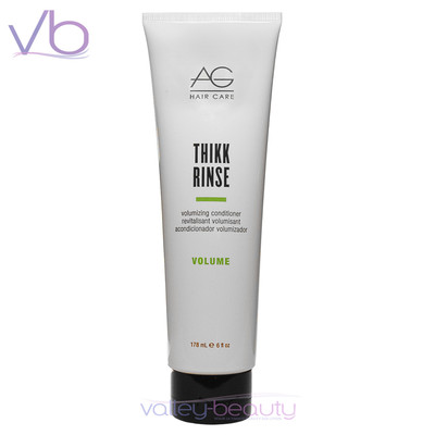 AG HAIR Thikk Rinse 6oz, Volume Conditioner For Fine Hair, No Gluten ...