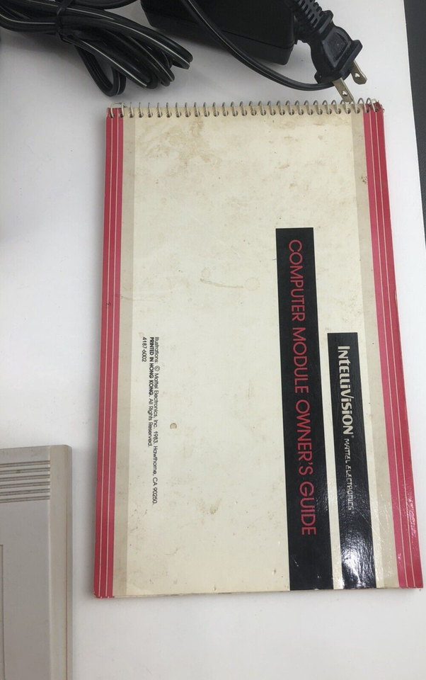 1983 MATTEL INTELLIVISION ECS COMPUTER MODULE & KEYBOARD ~ OPEN BOX | eBay