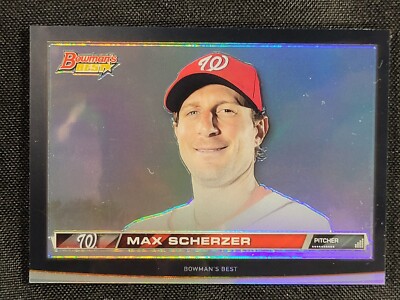 2015 Bowmans Best Hi Def Heritage Baseball Card Max Scherzer #HDH-MSC ...