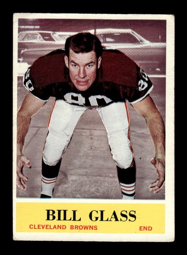1964 Philadelphia Football #34 Bill Glass Cleveland Browns | eBay