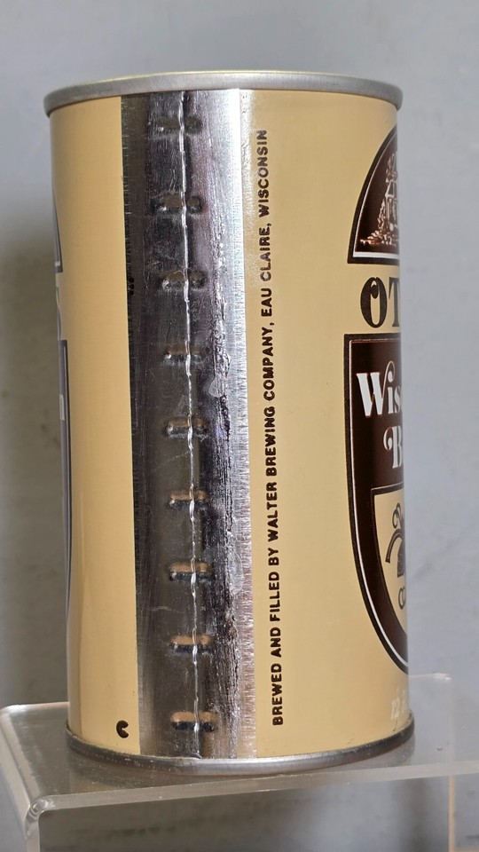 Vintage Otto's Wisconsin Beer Can Pull Tab Top Empty 12oz Madison ...