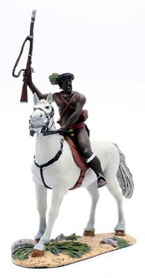 W BRITAIN 54MM METAL FIGURES 20048 PRINCE DABULAMANZI MOUNTED | eBay