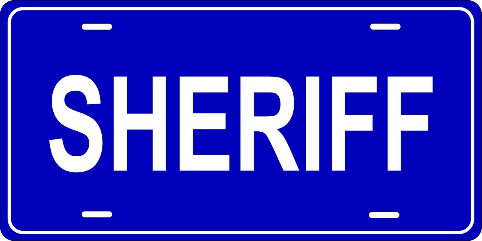 Sheriff License plates Auto Car | eBay