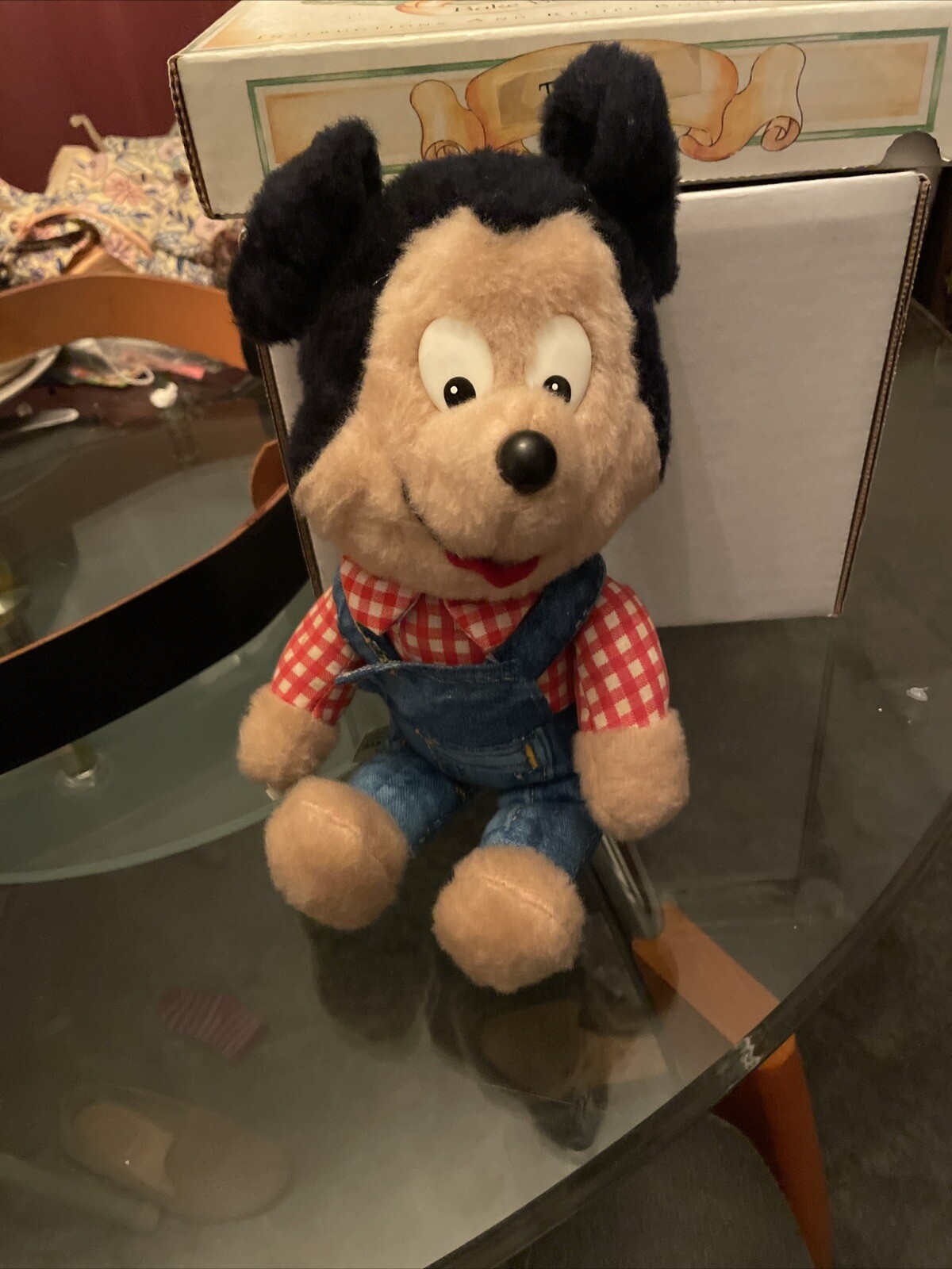 1976 Vintage Mickey Mouse Knickerbocker Plush Toy | eBay