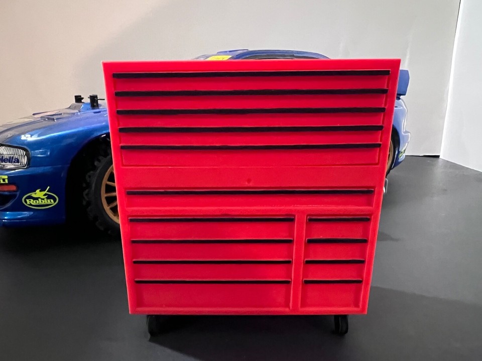 1/10 Scale Rc Tool Box for Scale Garage Crawler On Road Tool Chest Trx4 ...