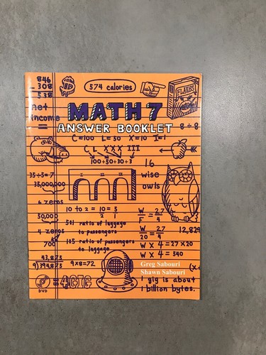 Teaching Textbooks Math 7 Answer Booklet | eBay
