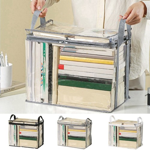 PVC Books Collection Container Transparent Comic Book Storage Bag Home ...