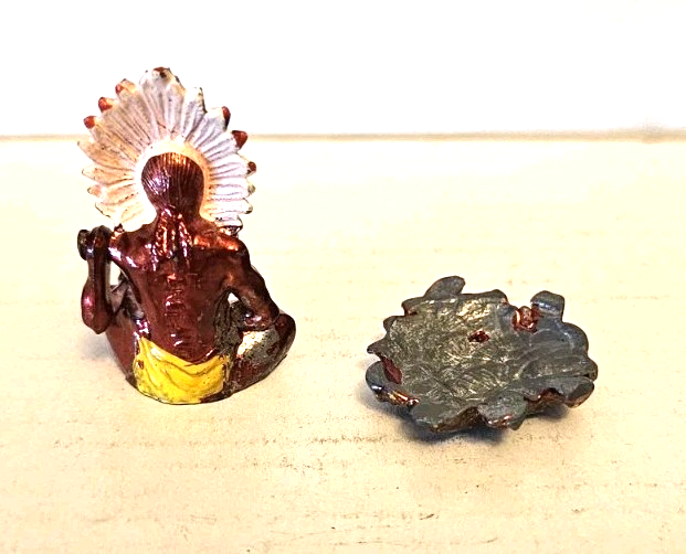 INDIAN CHIEF W/ PIPE & CAMP FIRE BRITAINS TIMPO JOHILLCO CHERILEA | eBay