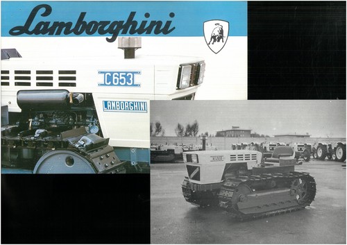 Lamborghini Crawler Tractor C653 Brochure & Photo - IN ENGLISH | eBay