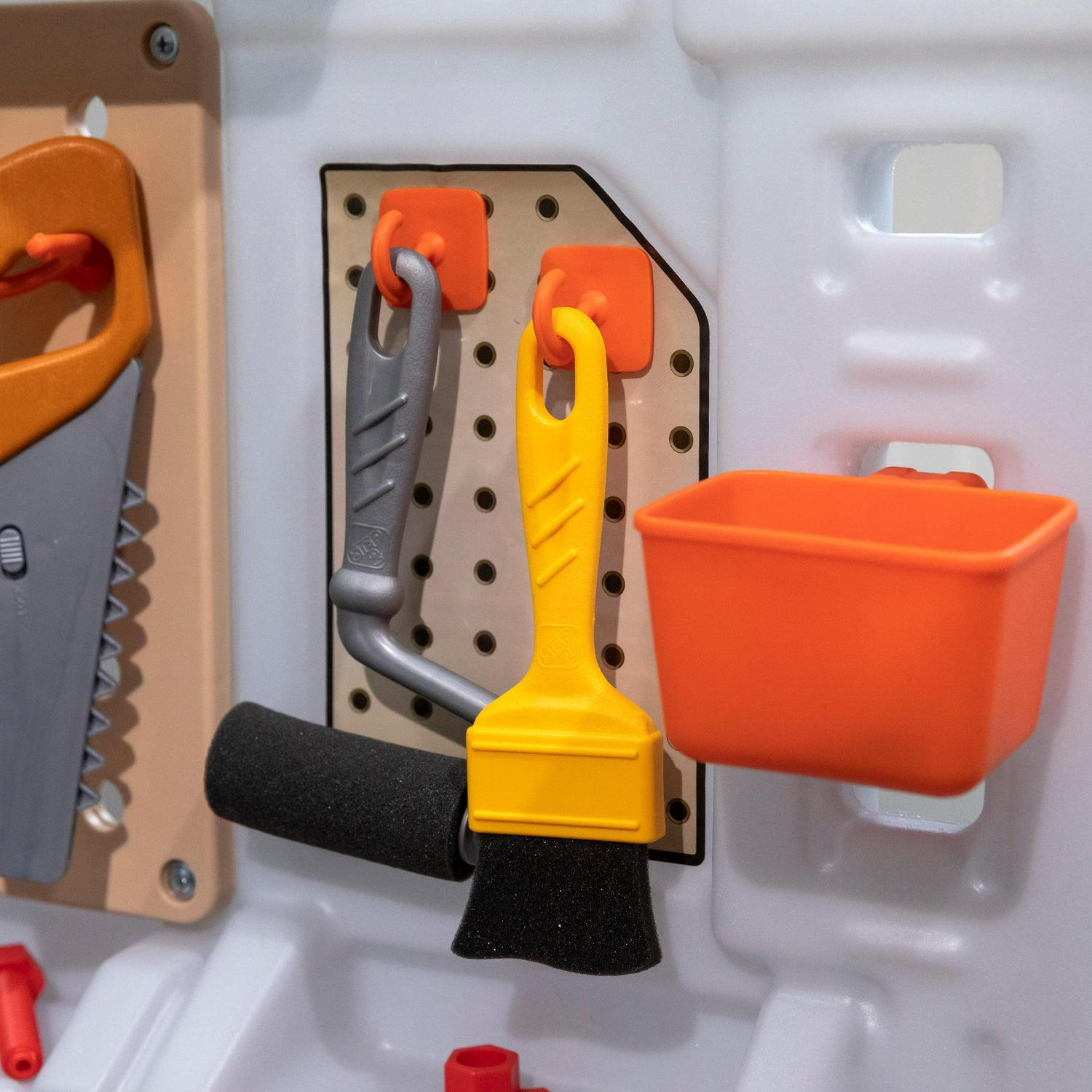 Step2 Big Builders Pro Play Toddler Workshop And Plastic Kid Tool Bench ...