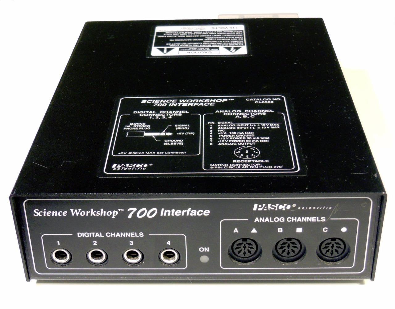 PASCO Scientific ScienceWorkshop 700 CI-6560 Interface | eBay